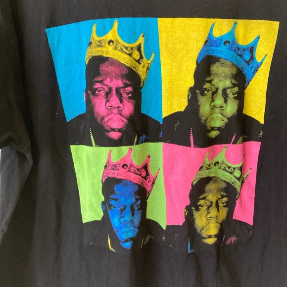 Notorious Big | Shirts | Notorious Big Andy Warhol Design Tshirt | Poshmark